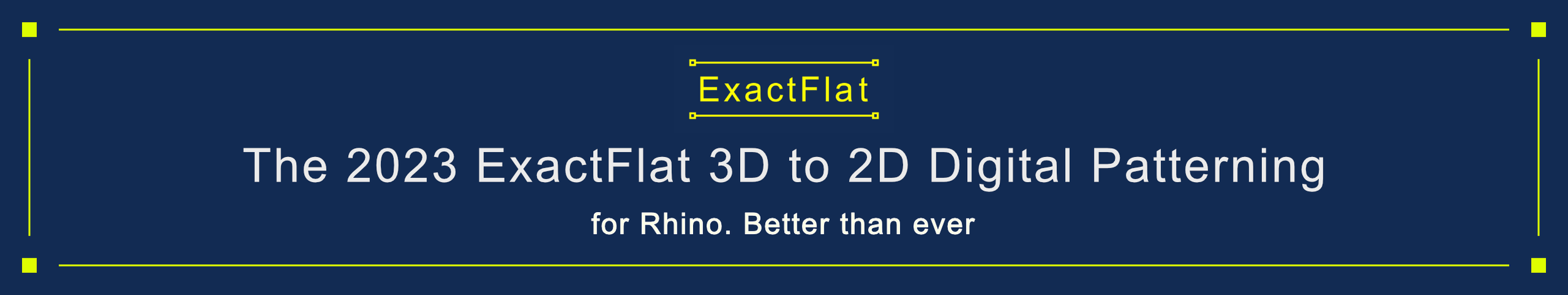 The ExactFlat New Release: 2 Sample videos — 3D to 2D Digital Pattern Making Software, tools ...