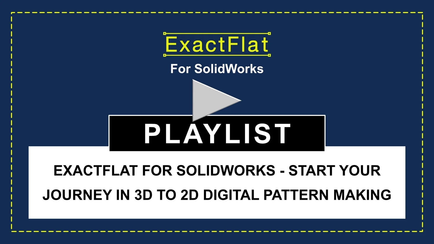 Exactflat For SolidWorks - 2D & 3D Digital Pattern Making Software — 3D ...