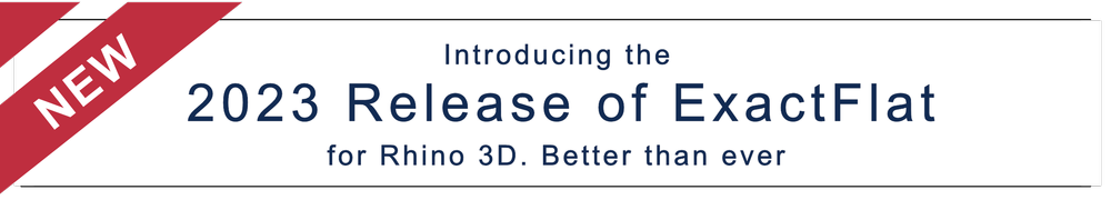 ExactFlat for Rhino 3D — 2D & 3D Digital Pattern Making Software ...