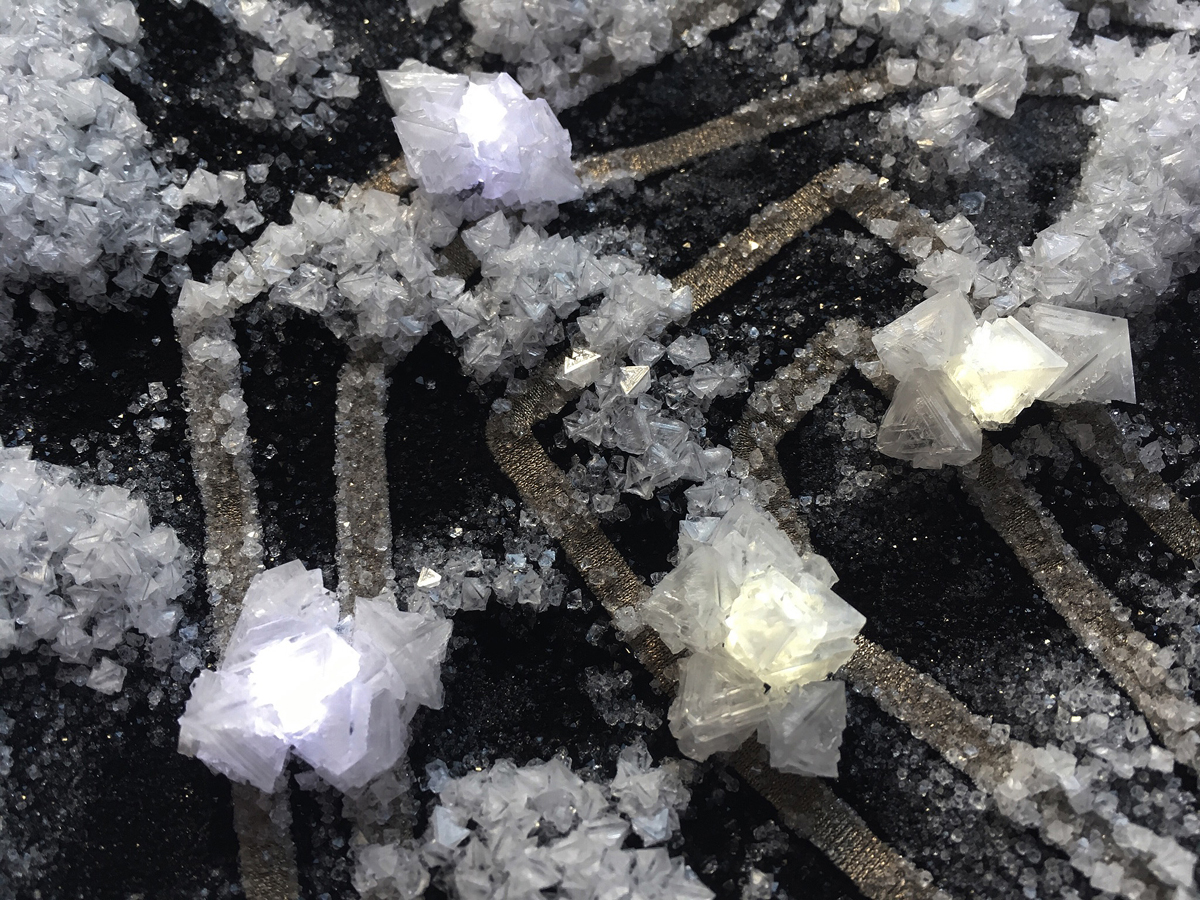 eTextile crystallography — Rachel Freire