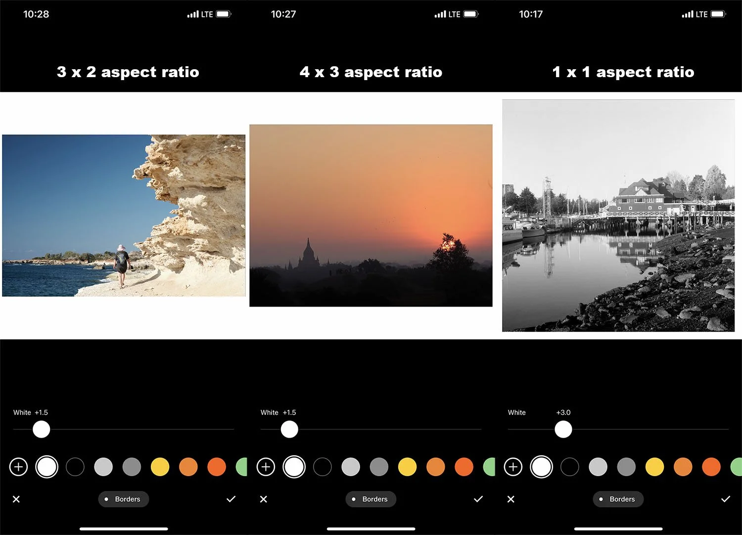 How to Add Borders to Instagram Photos | 5050 Travelog