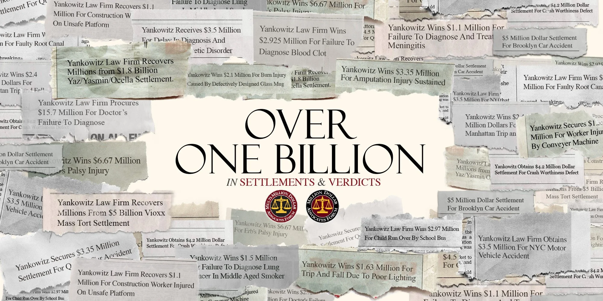 Settlements — Yankowitz Law Firm