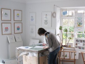 Artist Profile: Kathy Hutton — Just a Card
