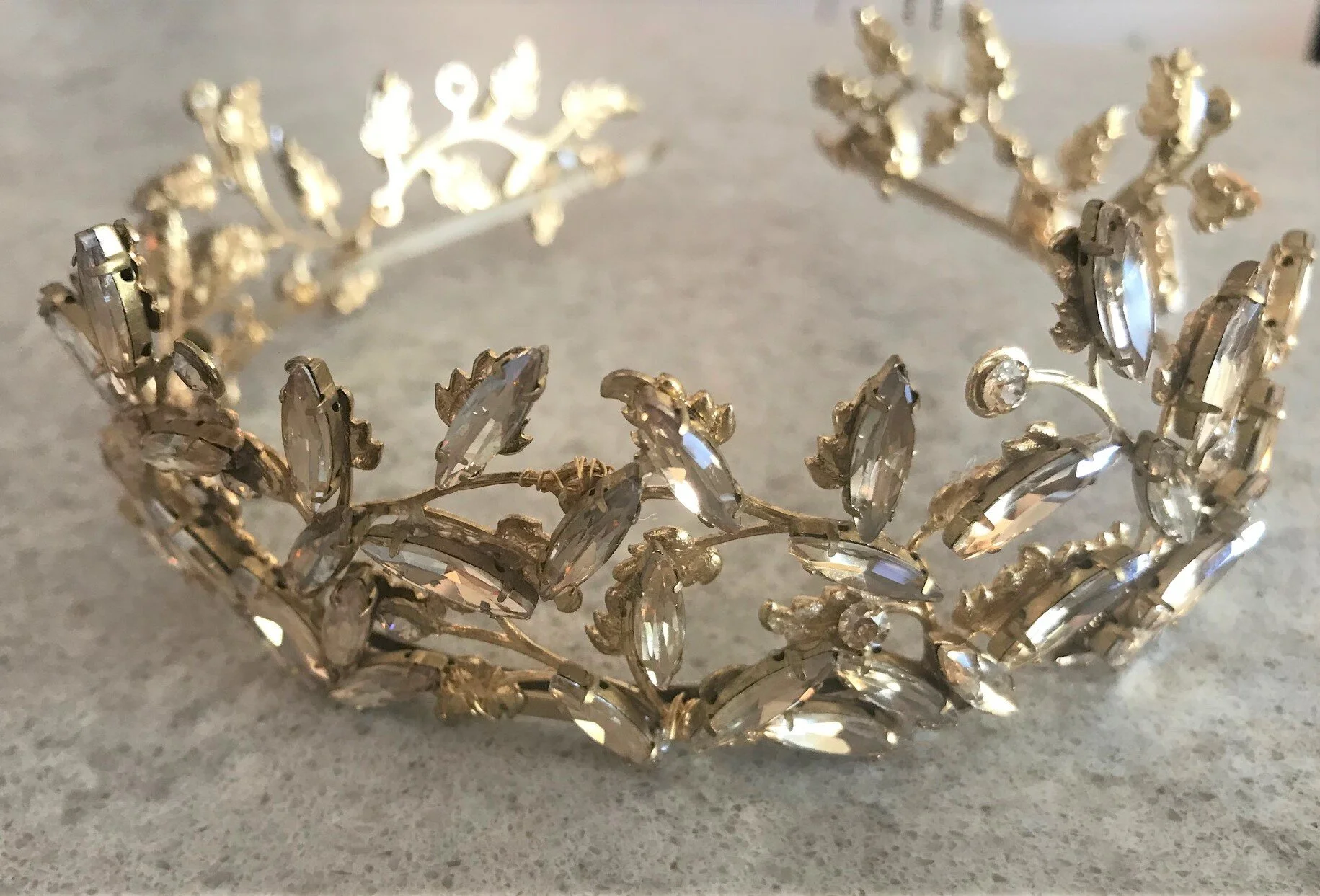 Ice Sprinkles tiara — Justine M Couture Bridal Veils, Jewelry and ...