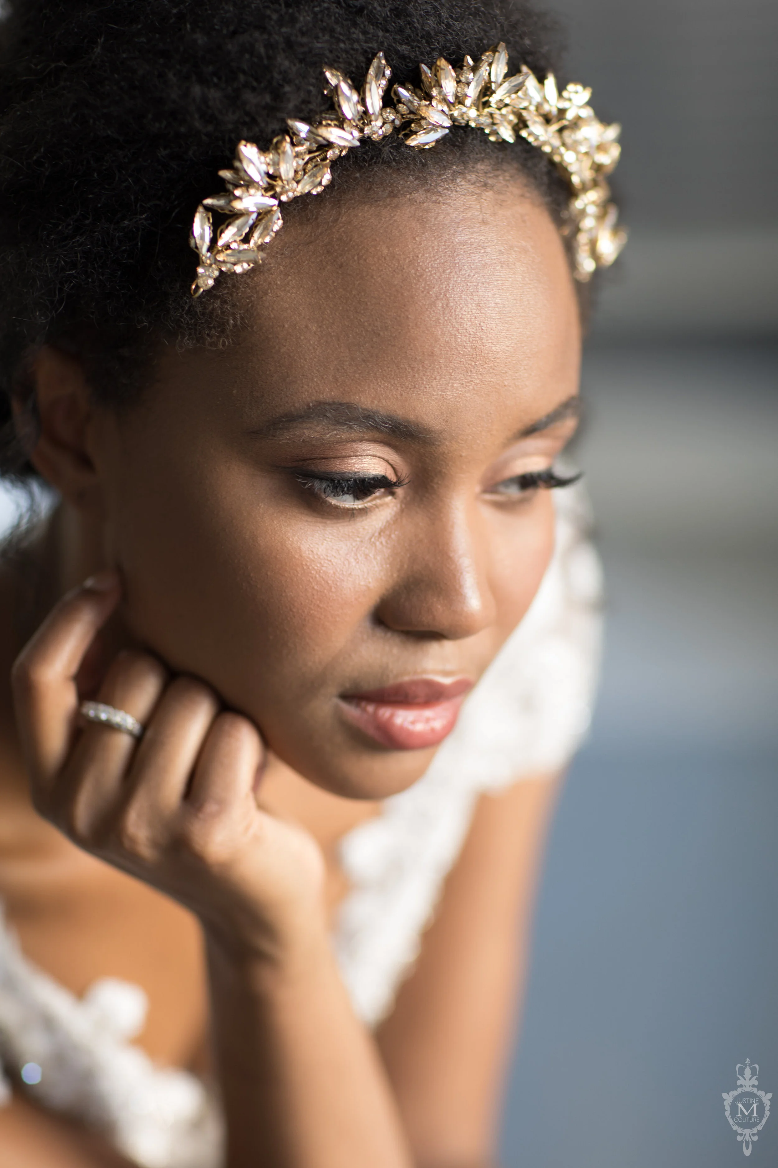 Wood Sprite Tiara Comb — Justine M Couture Bridal Veils, Jewelry and ...