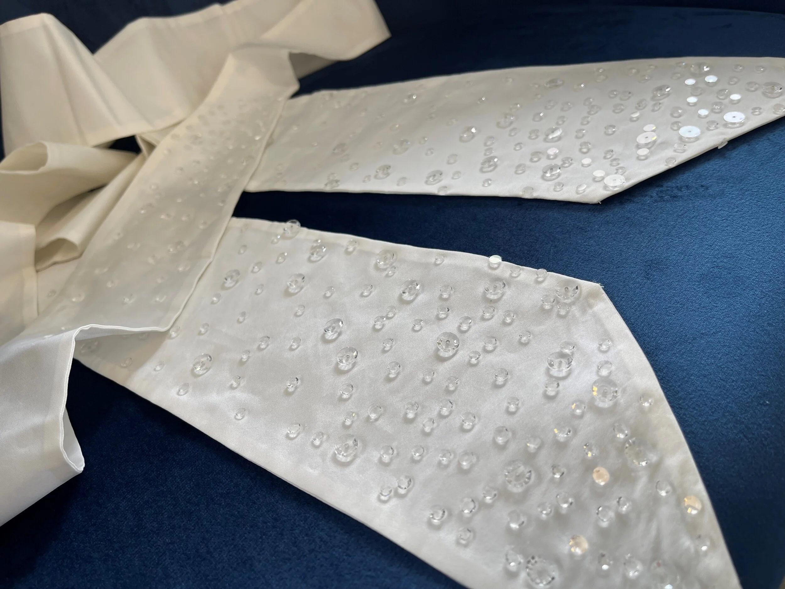 Sashes — Justine M Couture Bridal Veils, Jewelry and Accessories