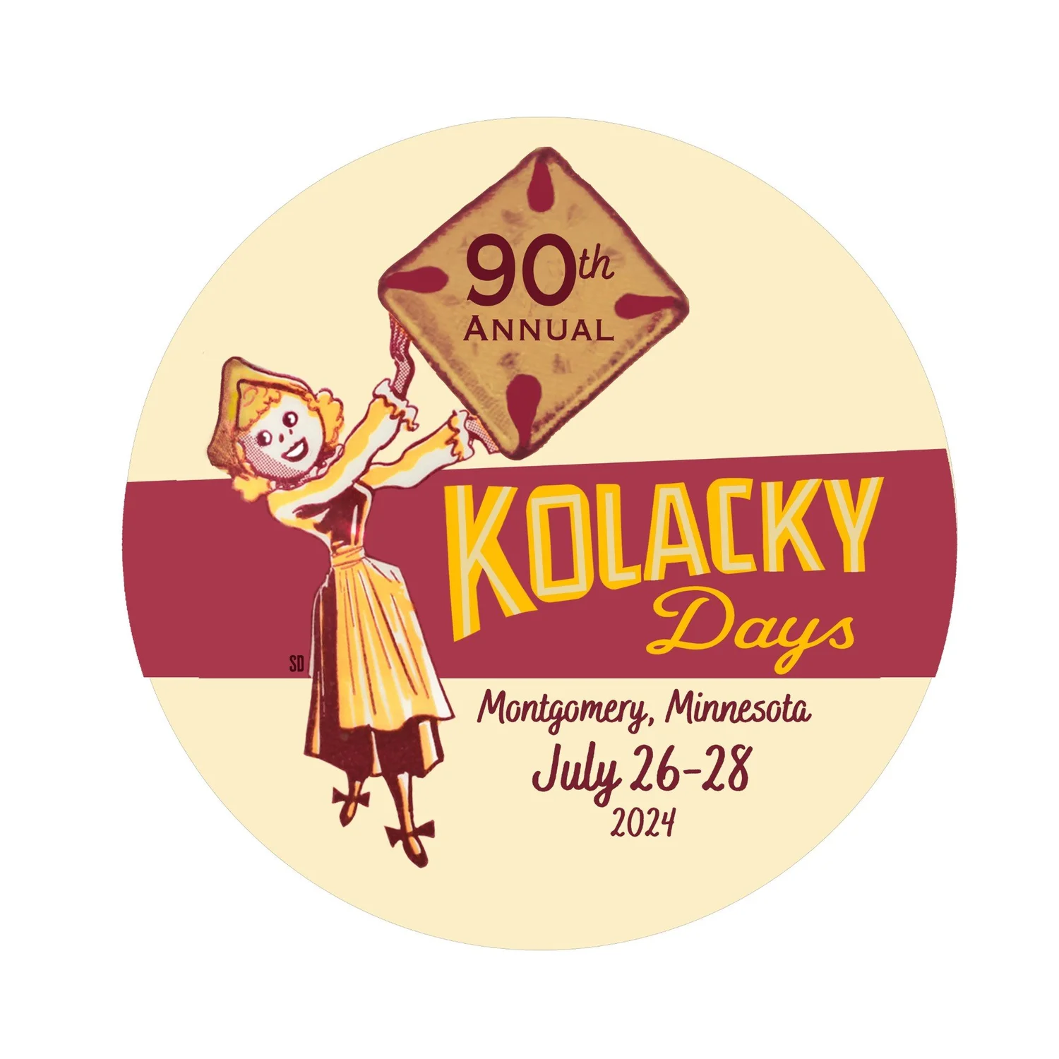 Collectible Button Collection — Kolacky Days - Montgomery, MN