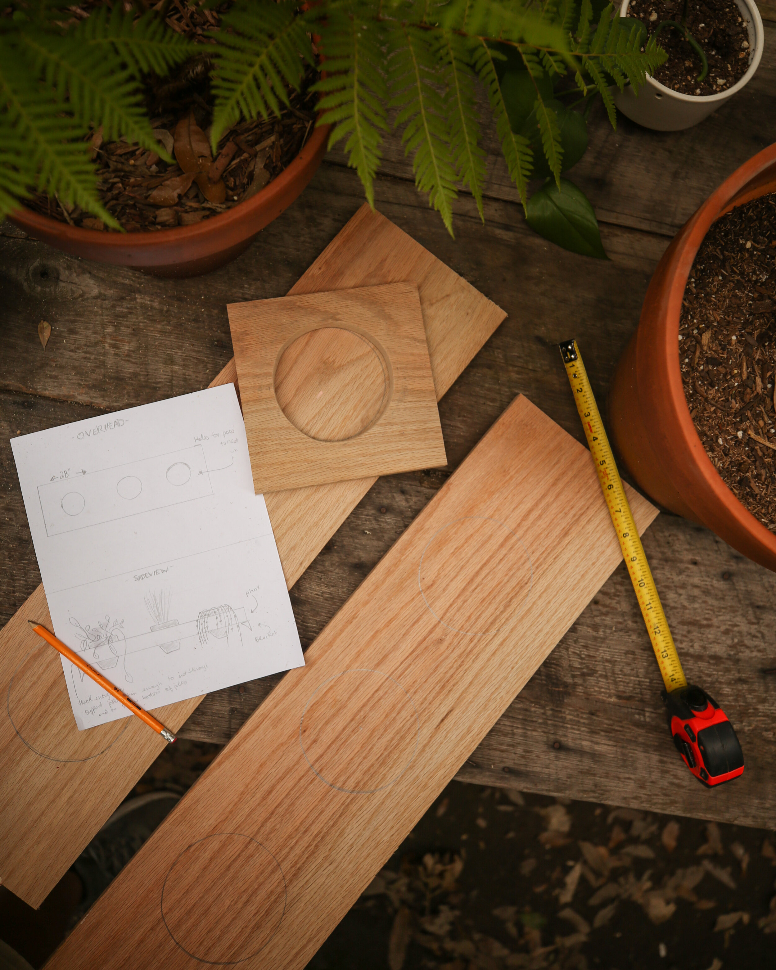 DIY Floating Planter Shelf — Probably This