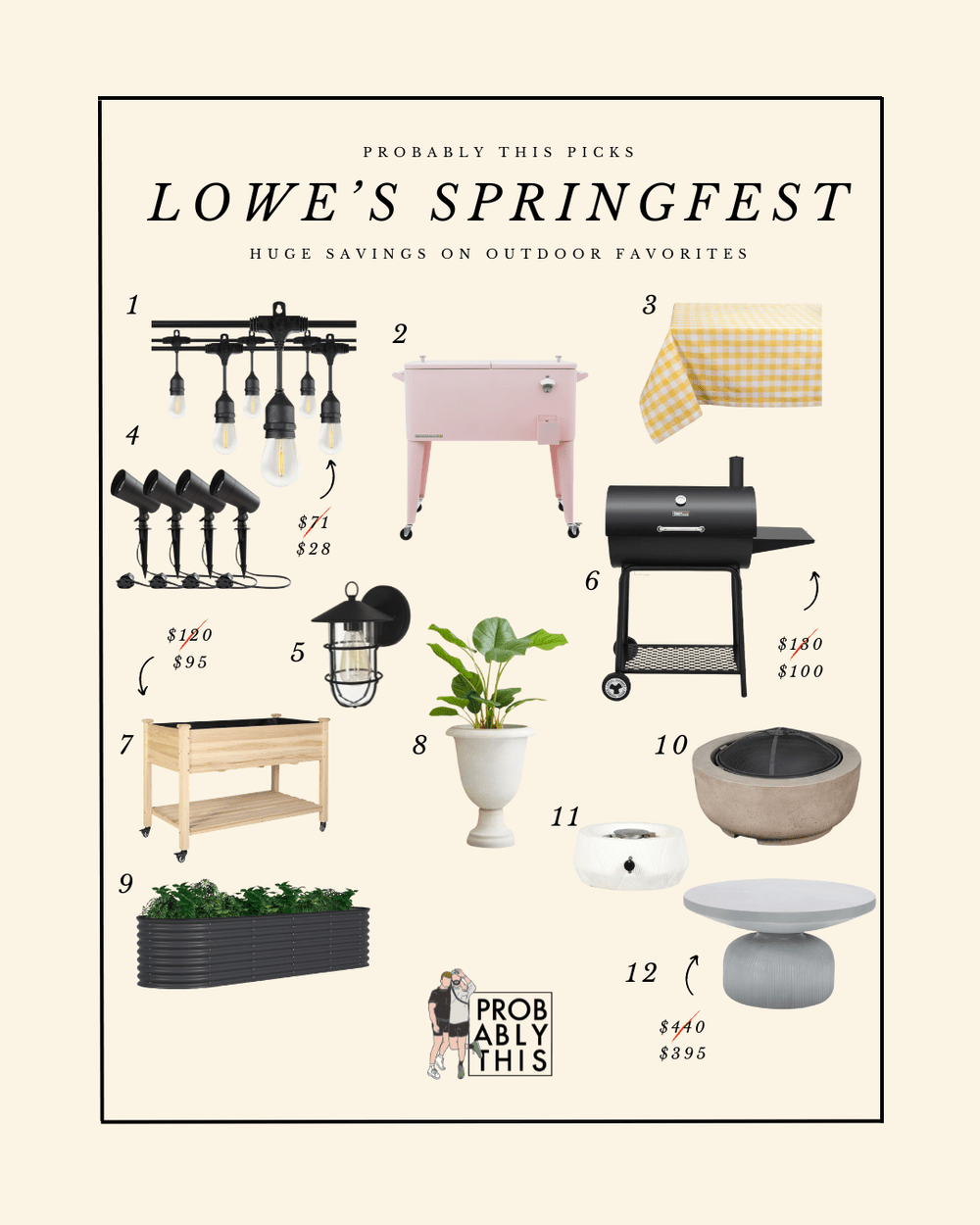 Probably This Picks: Lowe's SpringFest Sale — Probably This