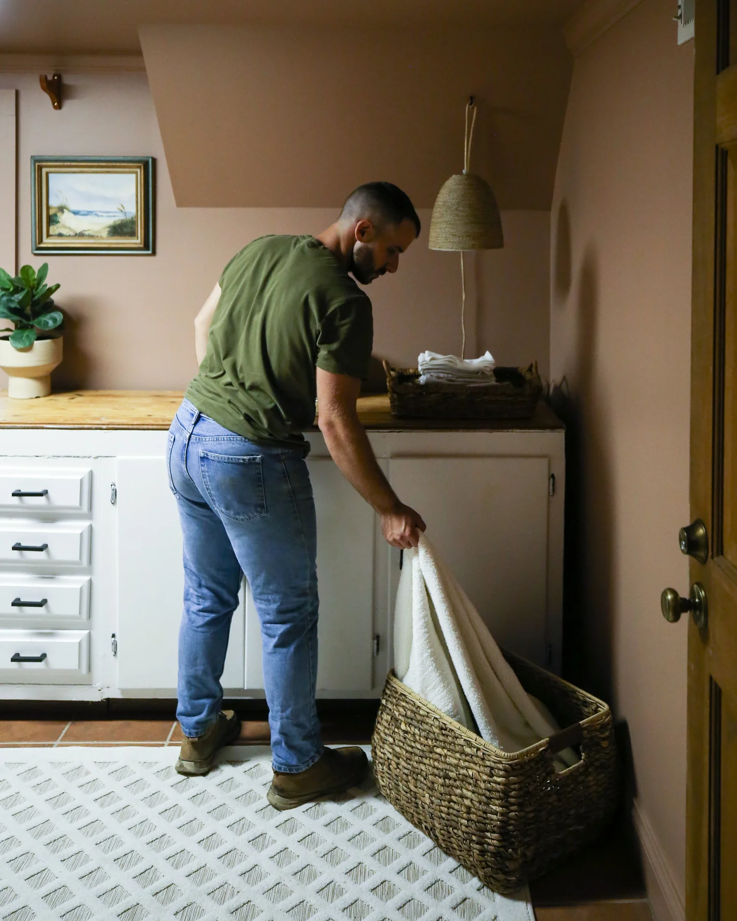 Our Laundry Room Makeover with the Sherwin-Williams 2023 Color of the ...