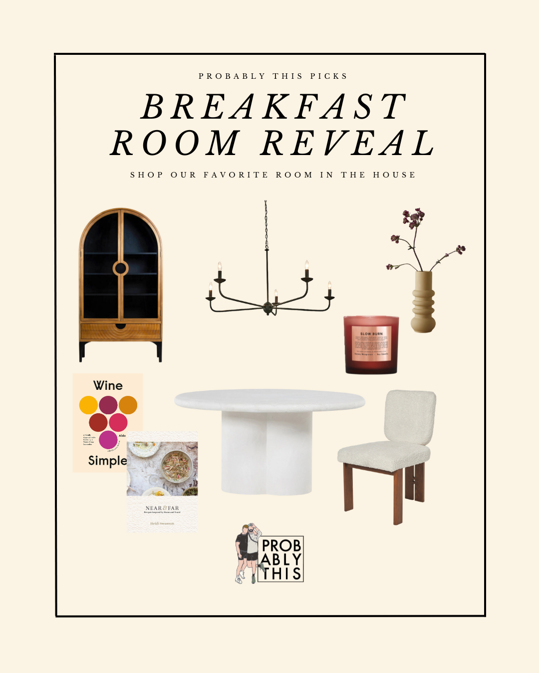Our Breakfast Room Reveal — Probably This
