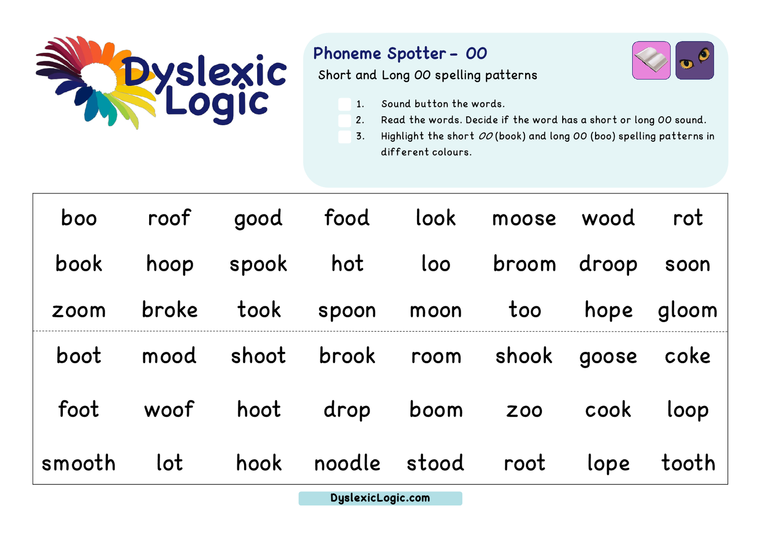 Phoneme Finders — Dyslexic Logic