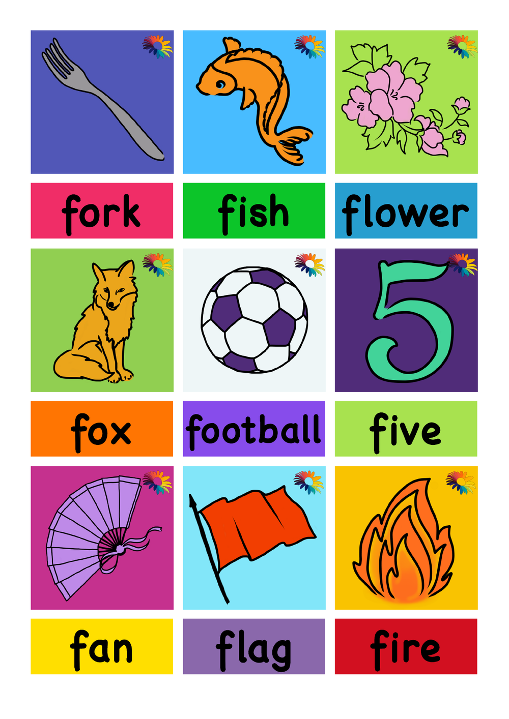 Alphabet Resources - letter 'F' — Dyslexic Logic