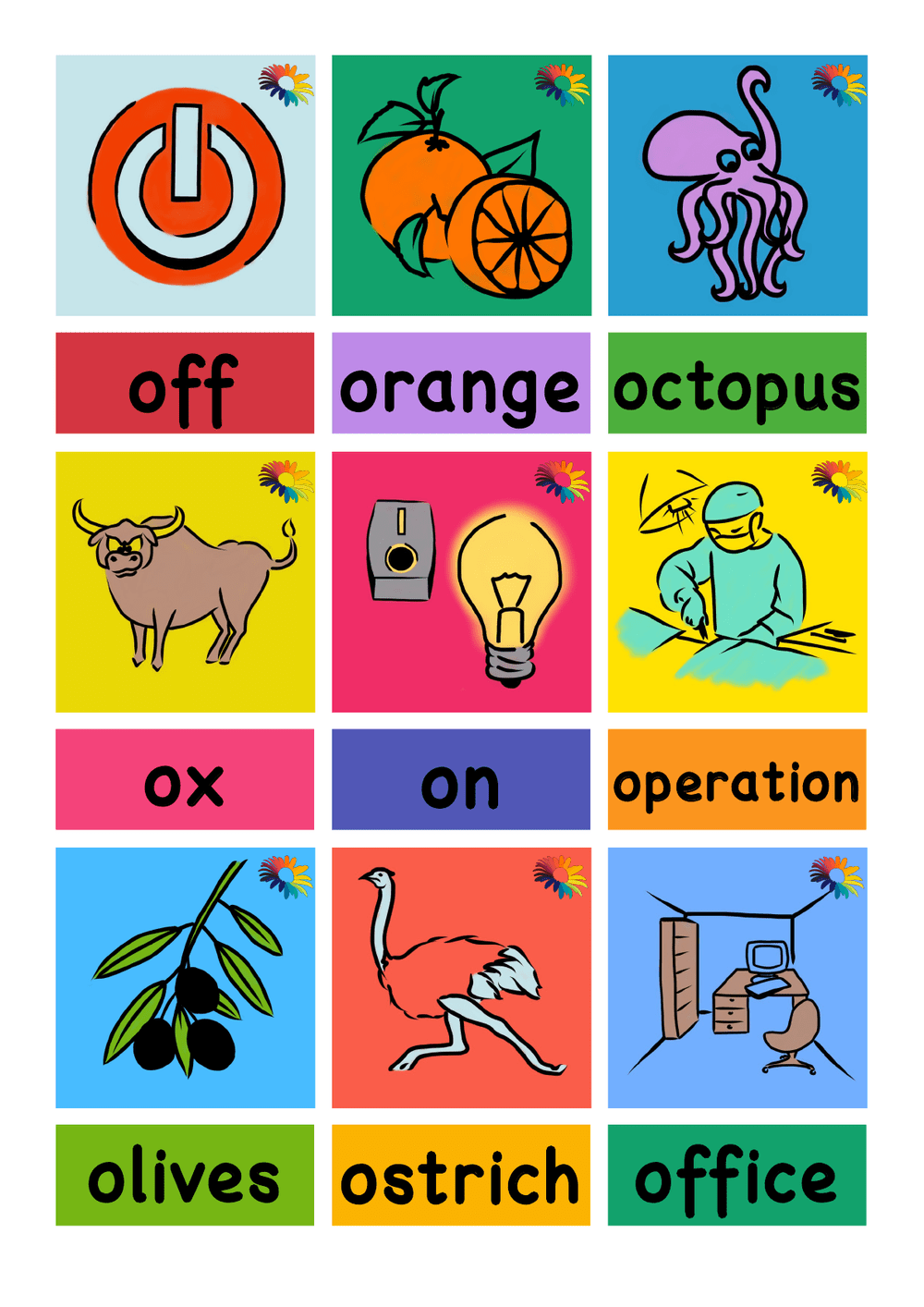 Alphabet Resources - letter 'O' — Dyslexic Logic