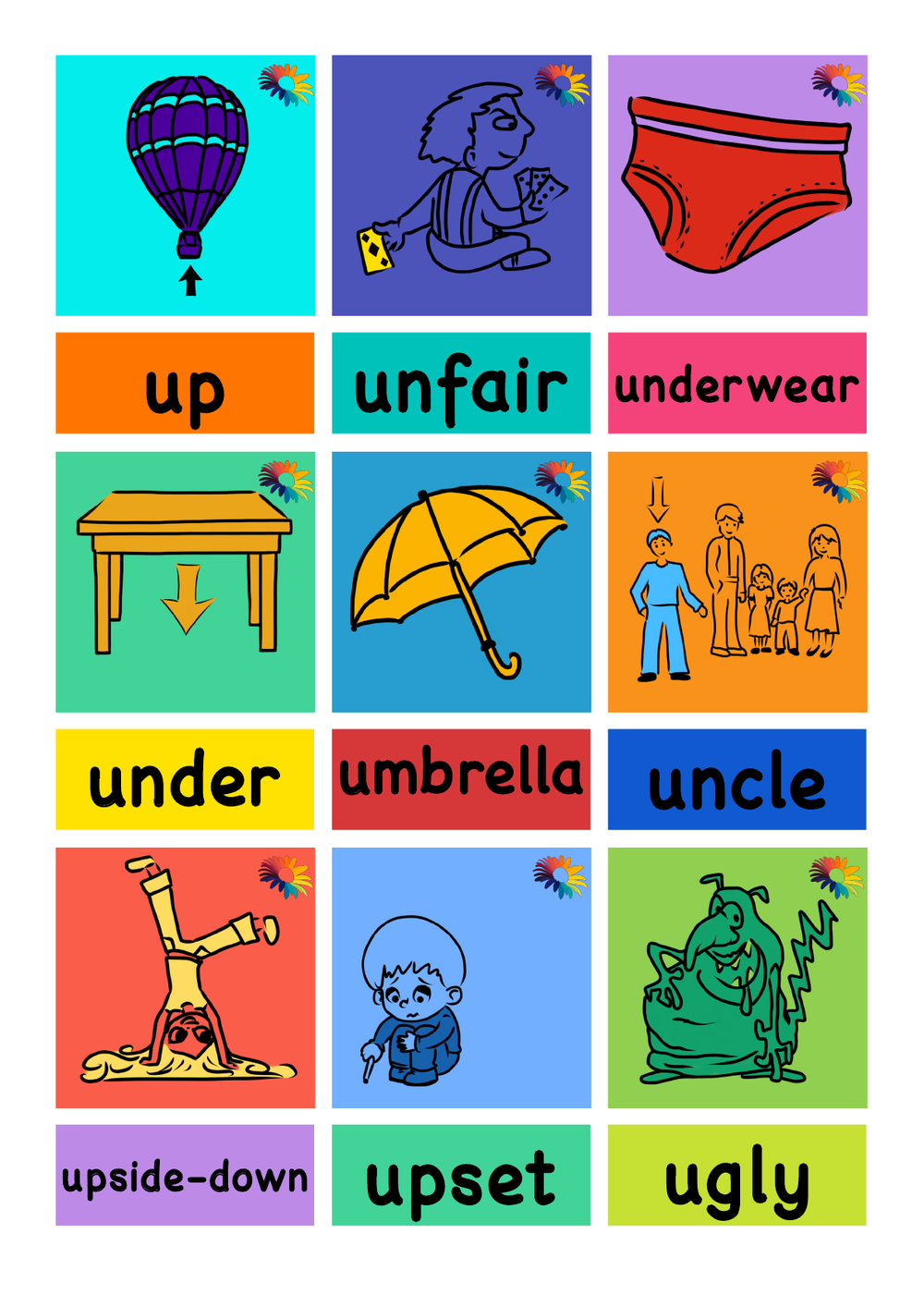 Alphabet Resources - letter 'U' — Dyslexic Logic