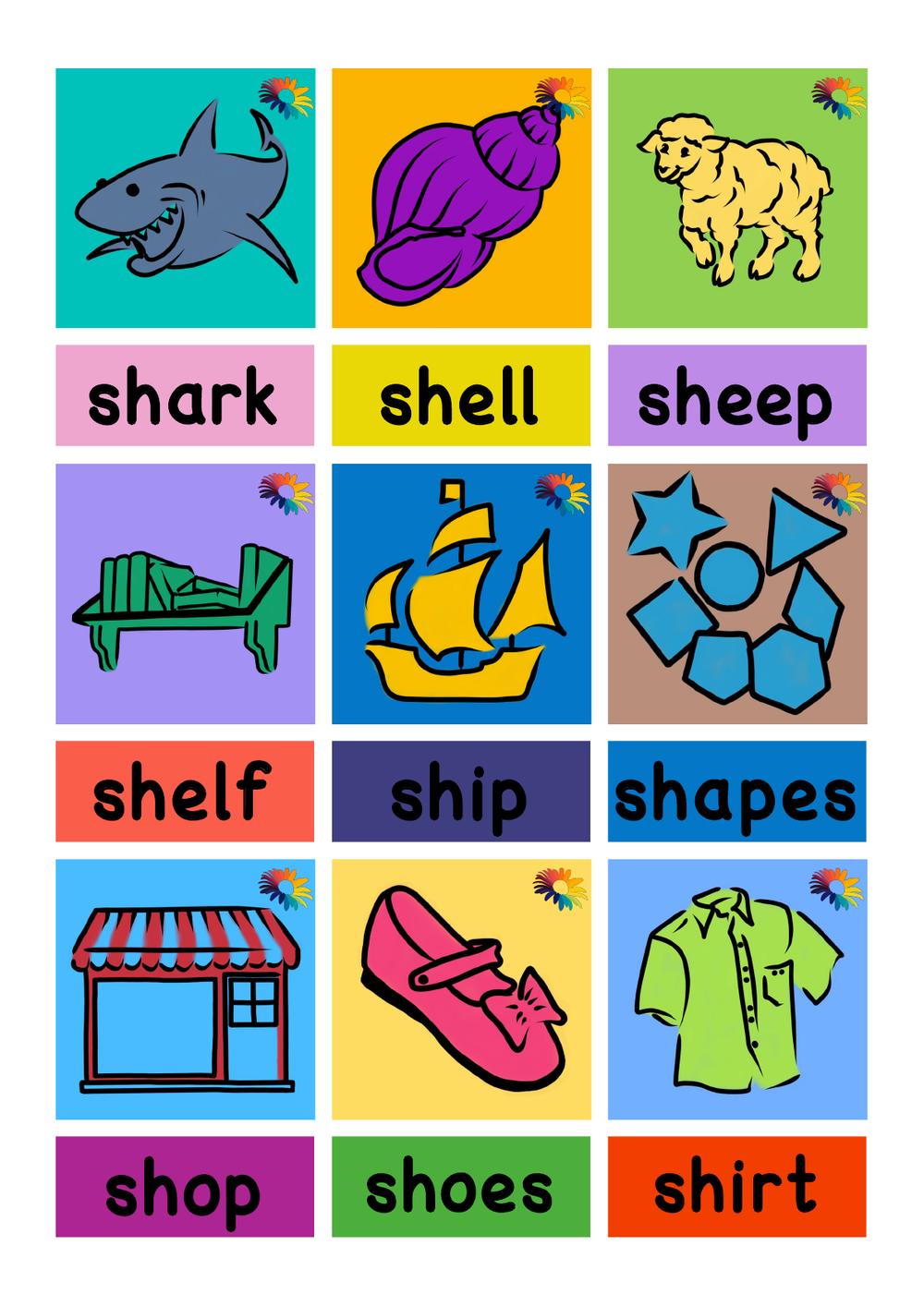 Consonant Digraph Resources - 'SH' — Dyslexic Logic