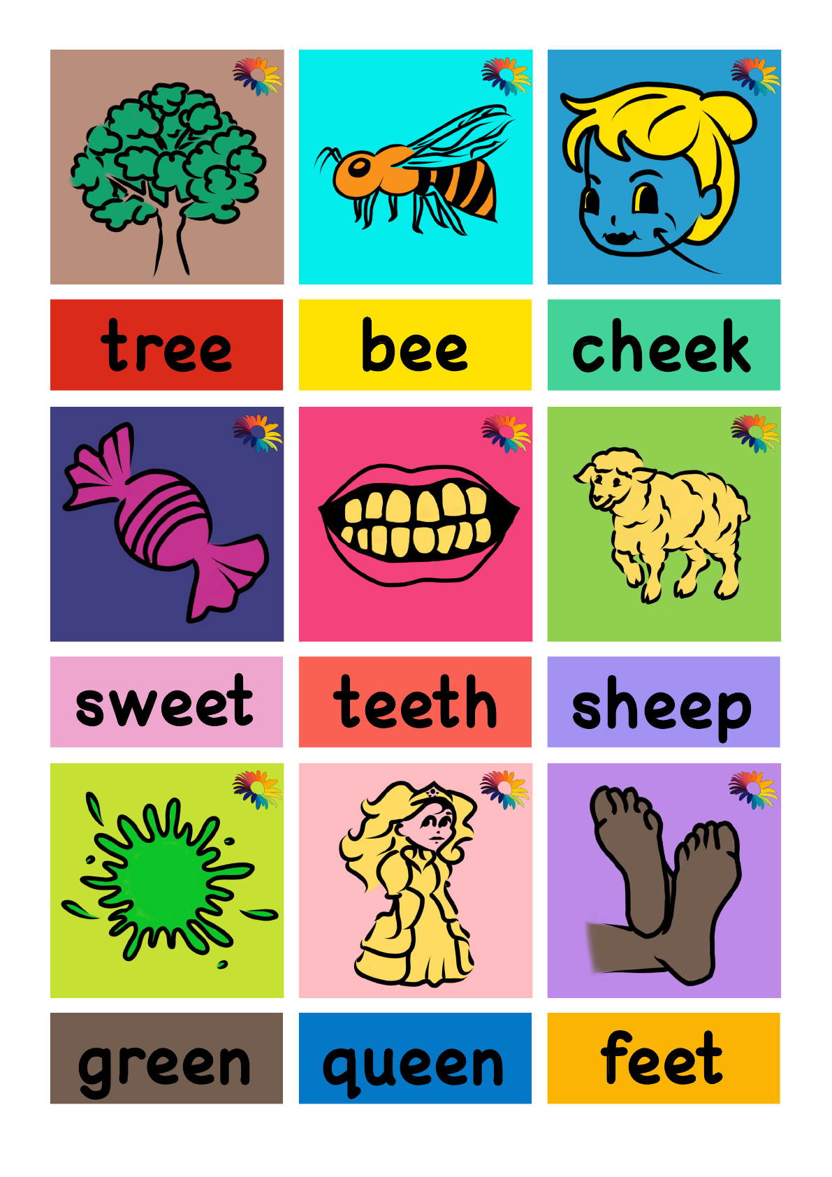 Long Vowel Resources - 'EE' — Dyslexic Logic