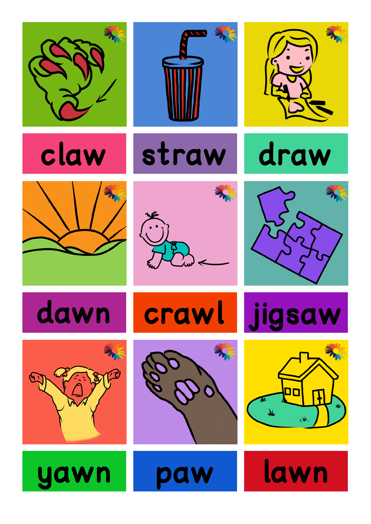 R-Controlled Vowel Resources - 'AW' — Dyslexic Logic