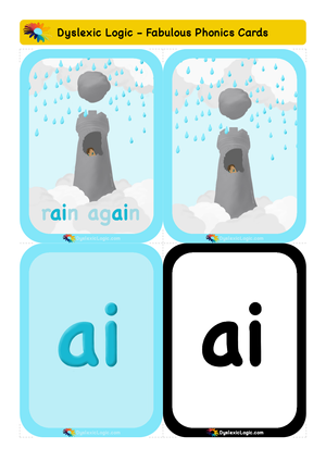 Long Vowel Resources - 'AI' — Dyslexic Logic