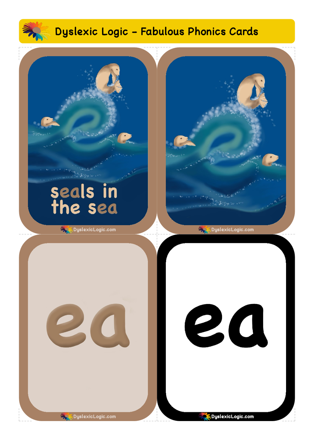 Long Vowel Resources - 'EA' — Dyslexic Logic