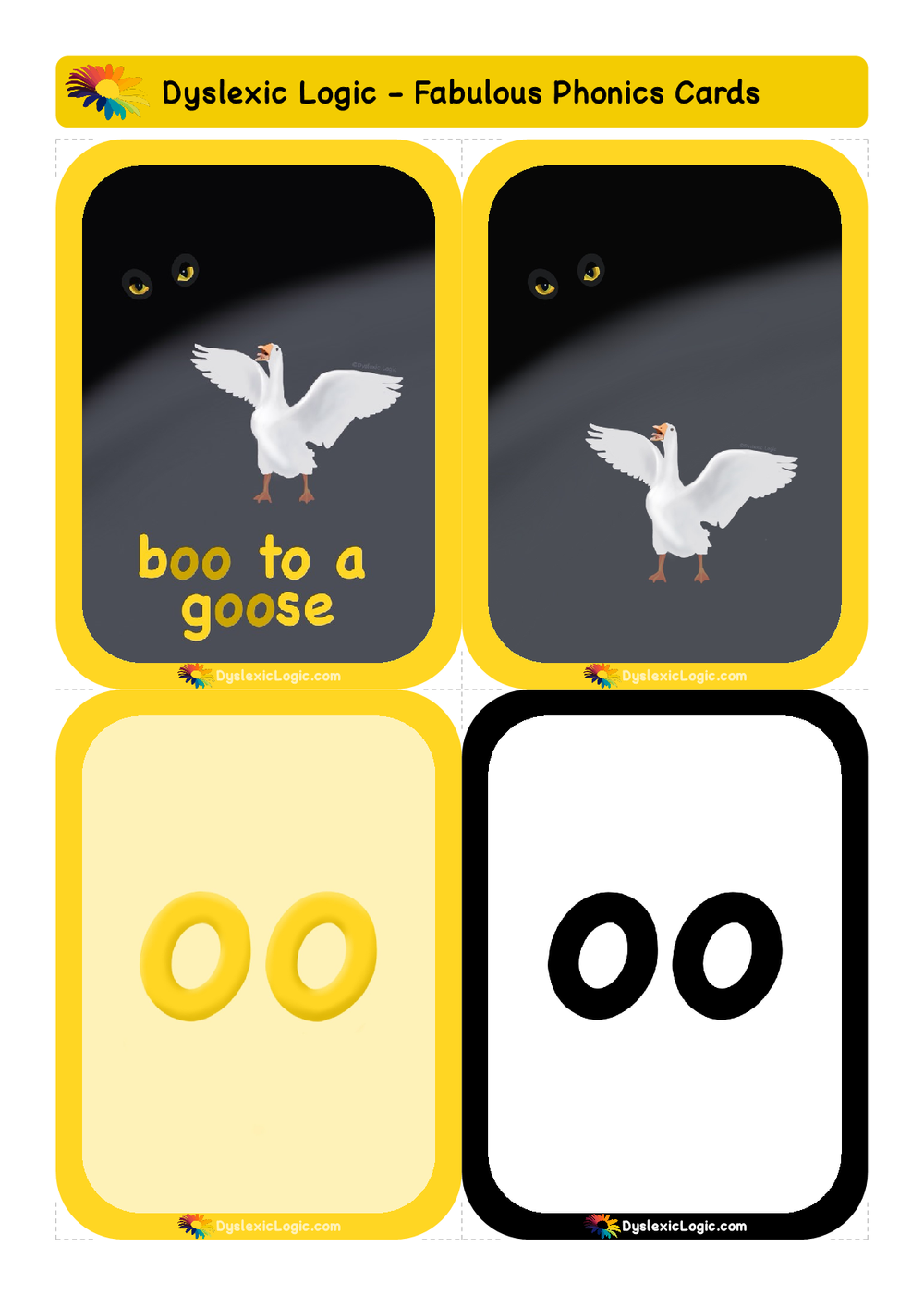 Long Vowel Resources - 'OO' — Dyslexic Logic