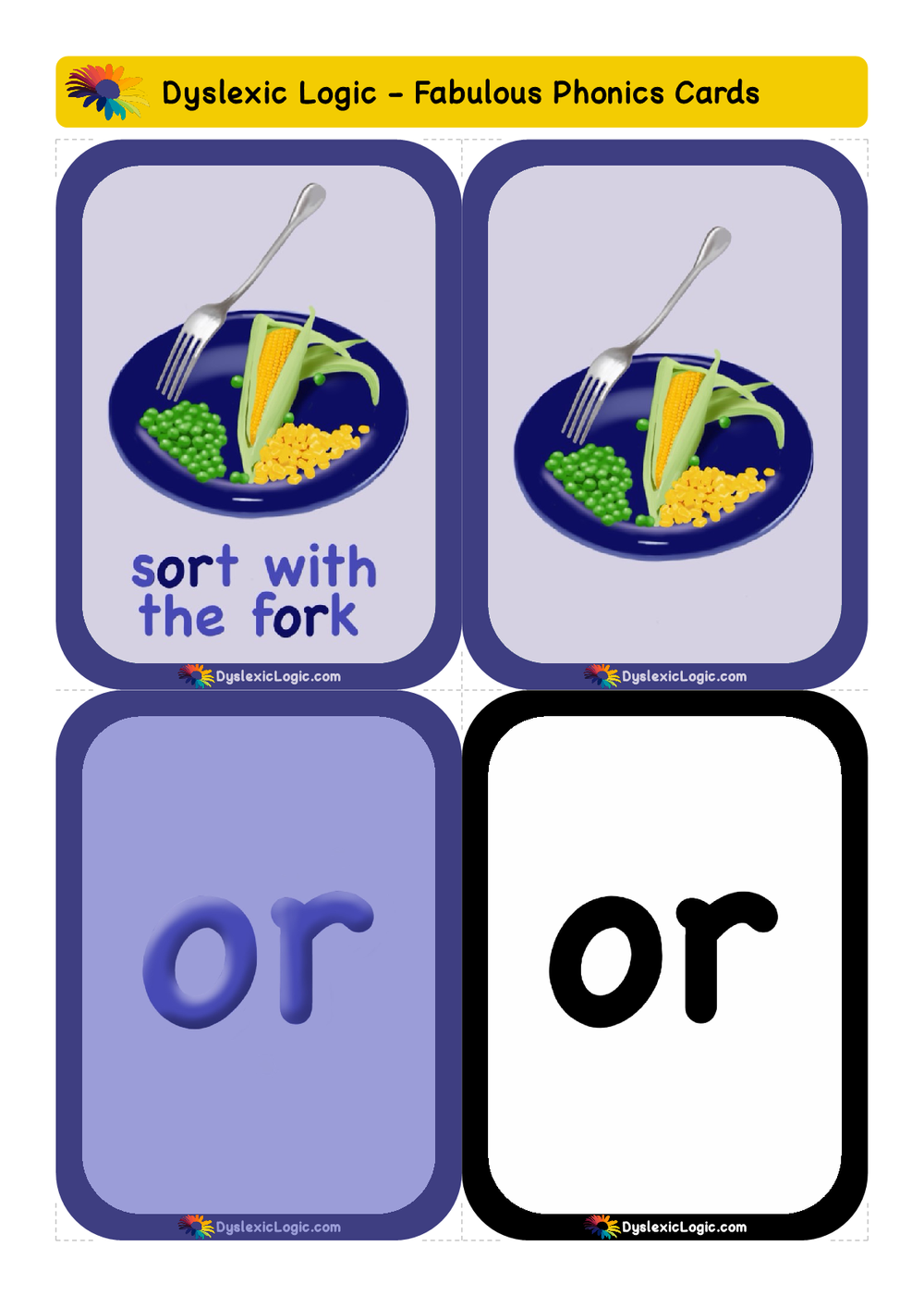 R-Controlled Vowel Resources - 'OR' — Dyslexic Logic