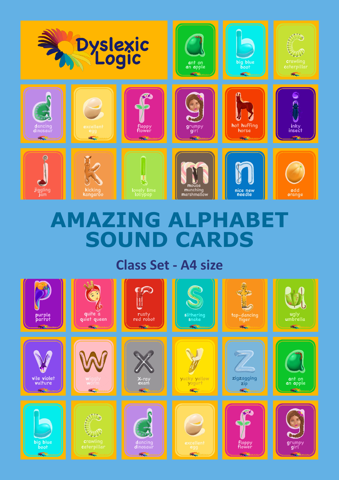 Alphabet Resources - letter 'Z' — Dyslexic Logic