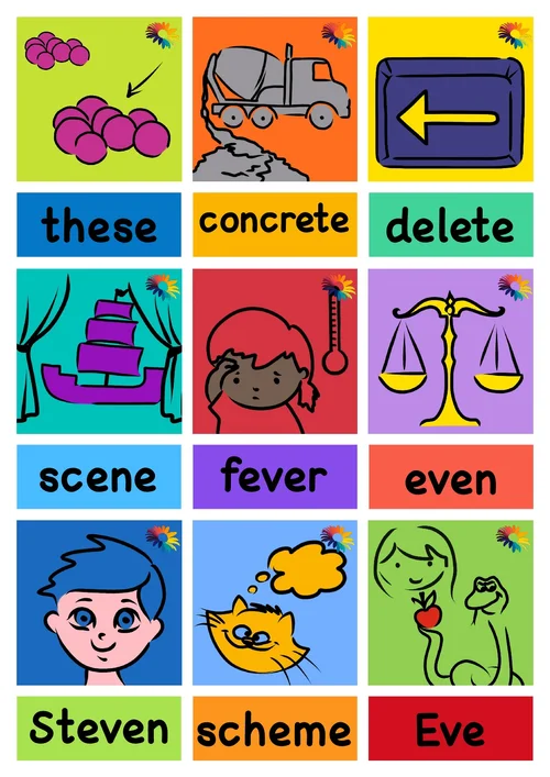 Long Vowel Resources - 'E_E' — Dyslexic Logic