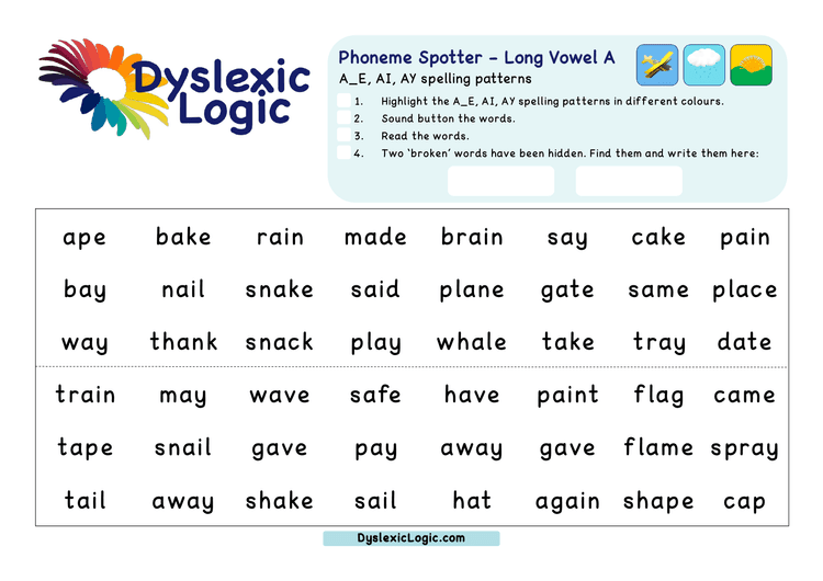 Phoneme Finders — Dyslexic Logic