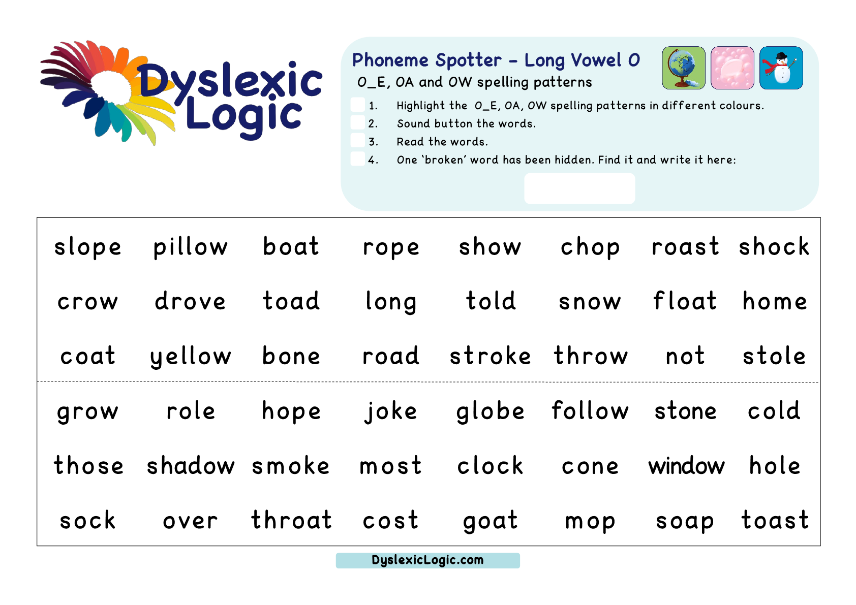 Phoneme Finders — Dyslexic Logic