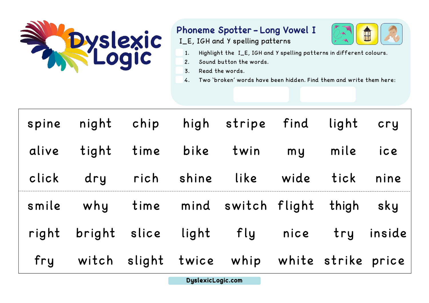 Phoneme Finders — Dyslexic Logic