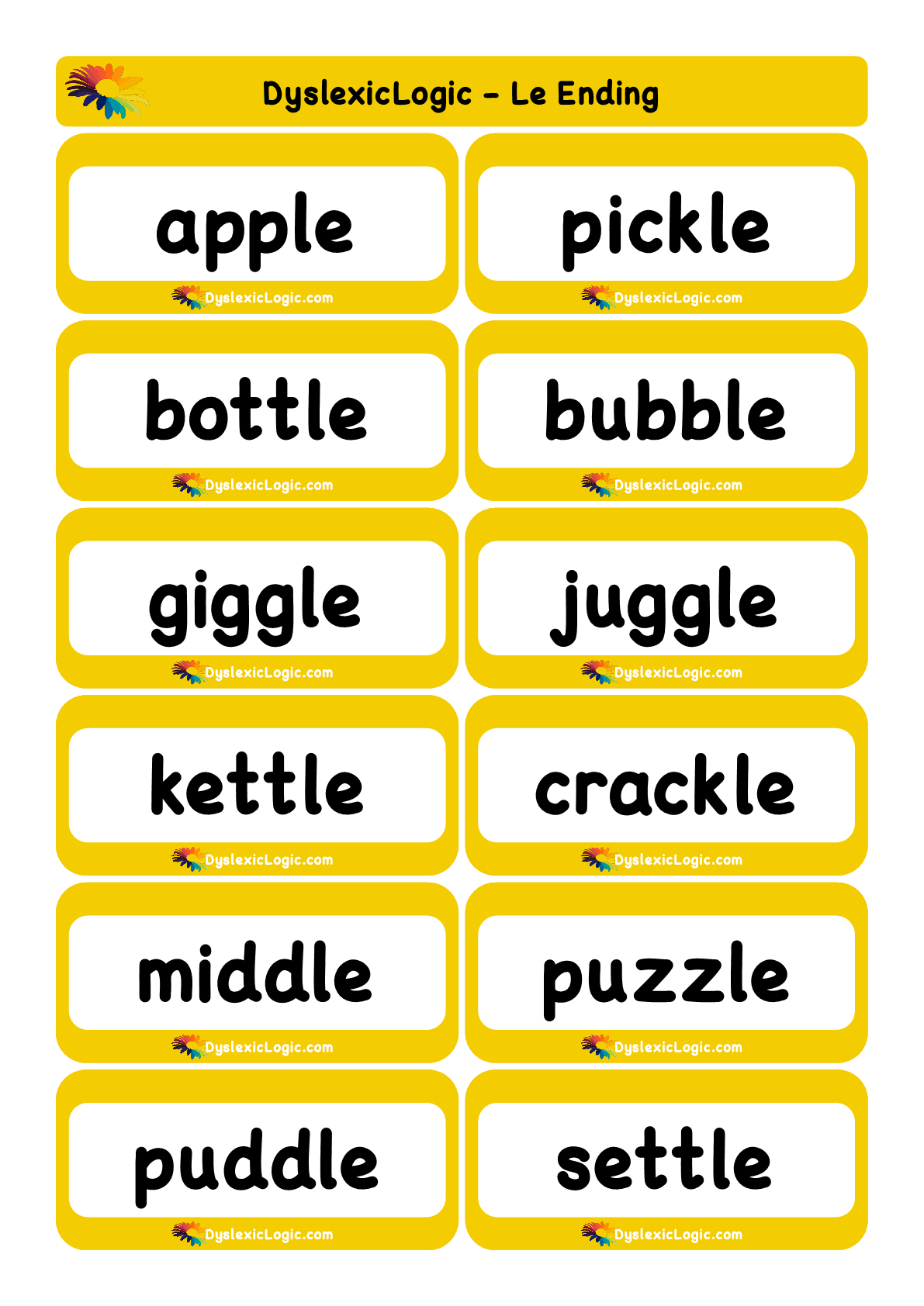 Suffixes Dyslexic Logic Suffixes Dyslexic Logic