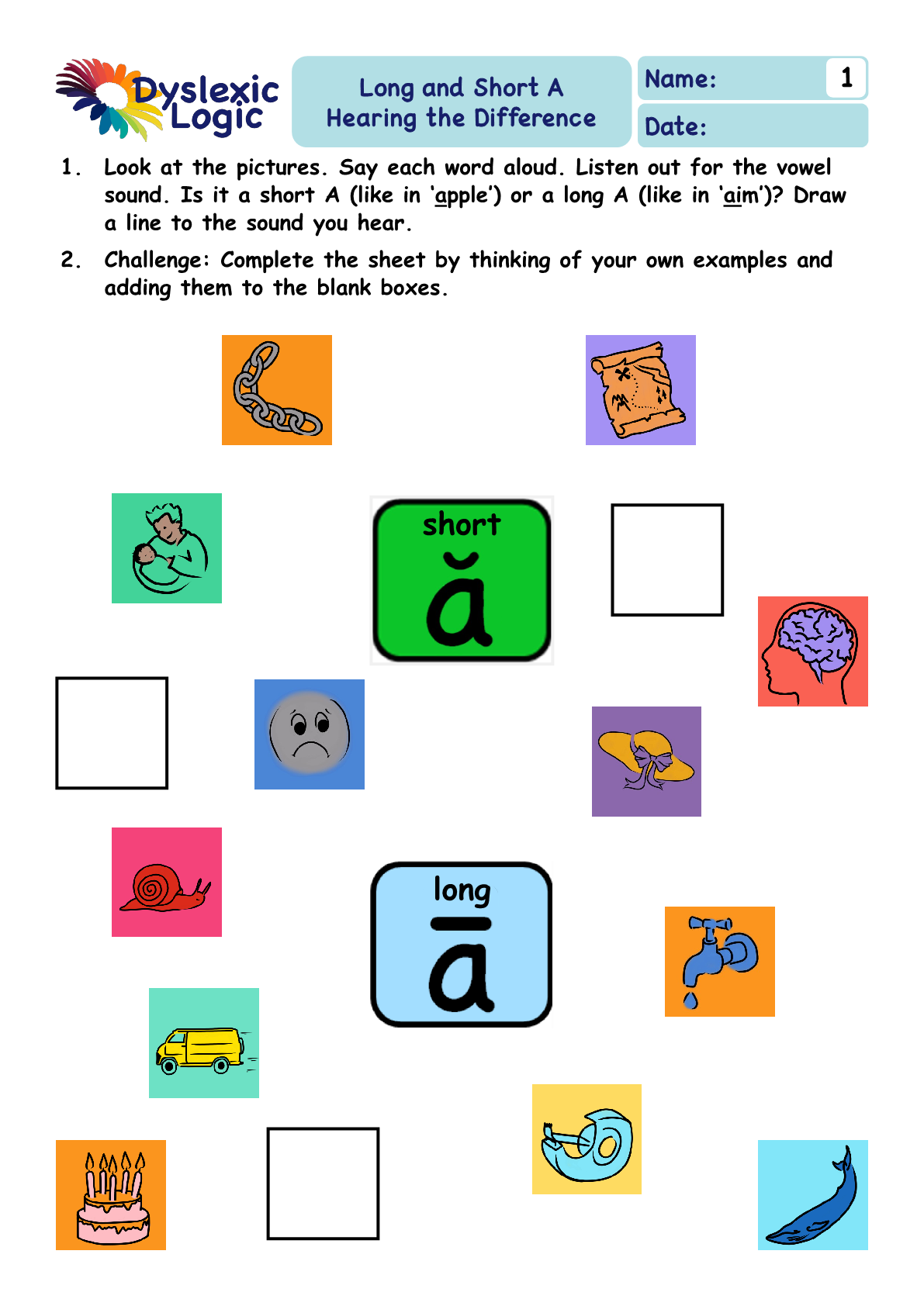 Printable Phonics Support Resources — Dyslexic Logic