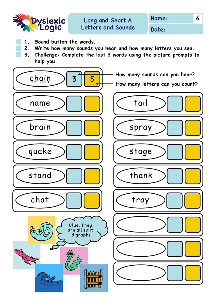 Printable Phonics Support Resources — Dyslexic Logic