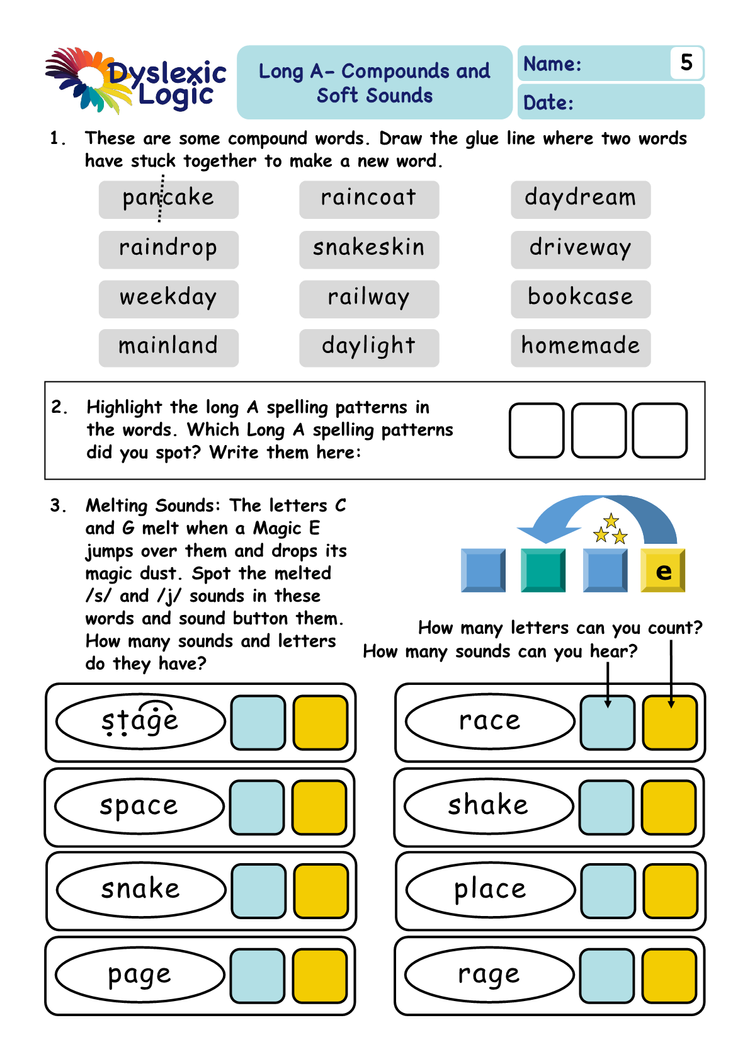 Printable Phonics Support Resources — Dyslexic Logic