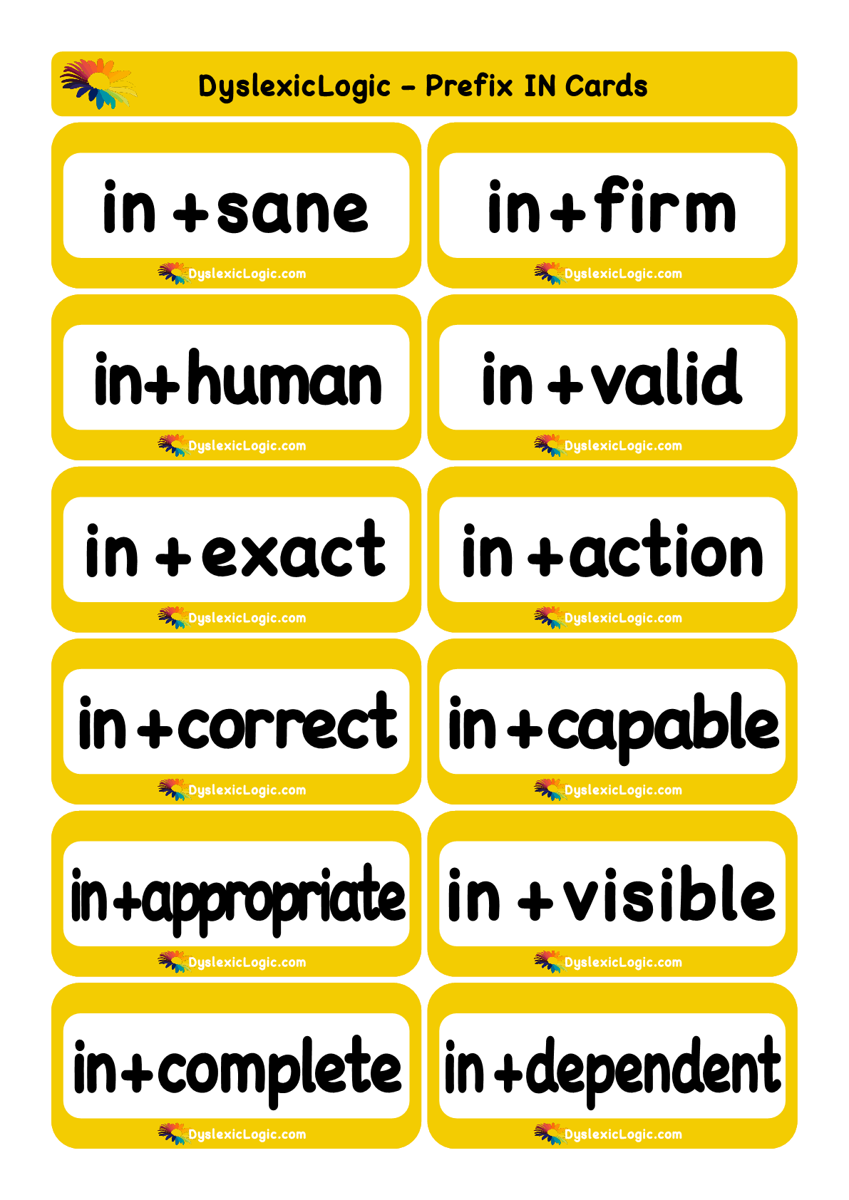 Prefixes — Dyslexic Logic