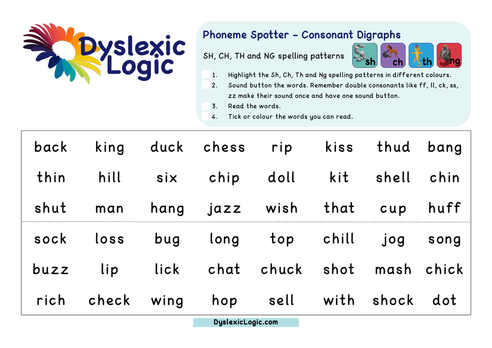 Phoneme Finders — Dyslexic Logic