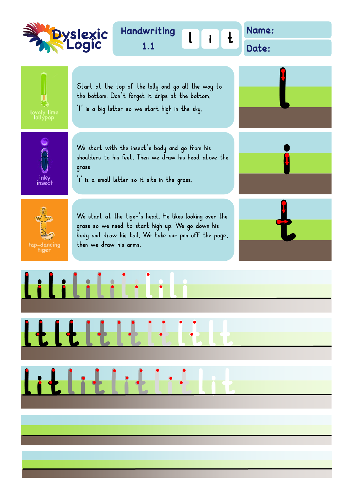 Handwriting — Dyslexic Logic