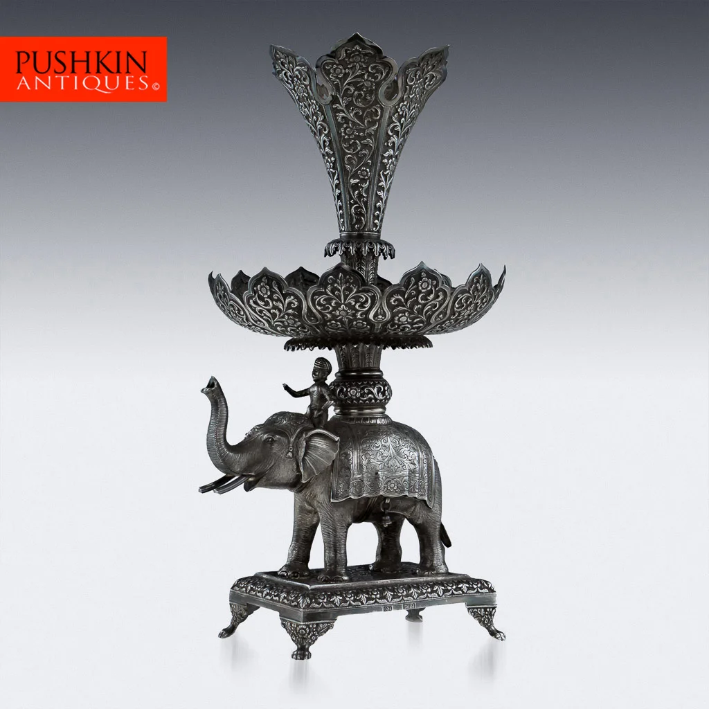 Indian Silver - History & Silversmiths - Pushkin's