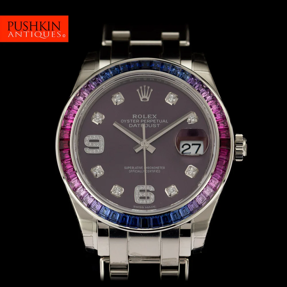 ROLEX 80319 PEARLMASTER 29MM IN 18CT WHITE GOLD FULL SET 2005 — Pushkin's