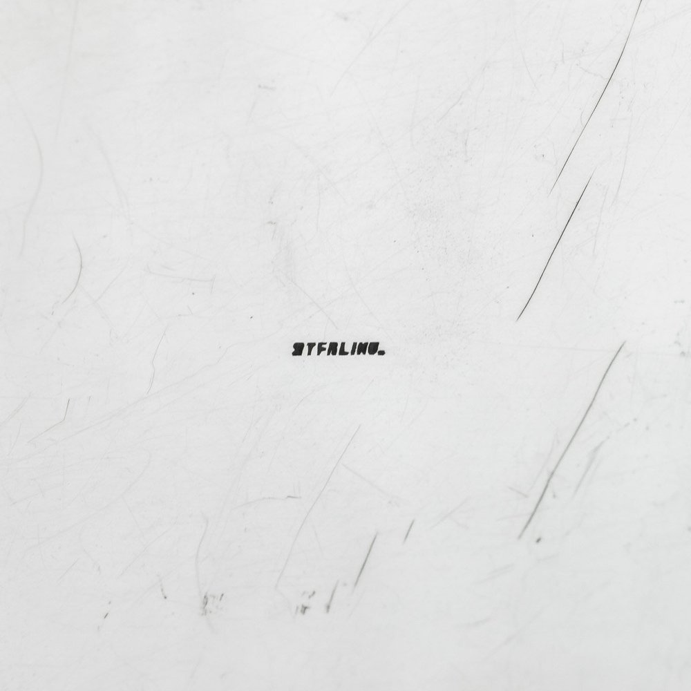 Solid Silver Background