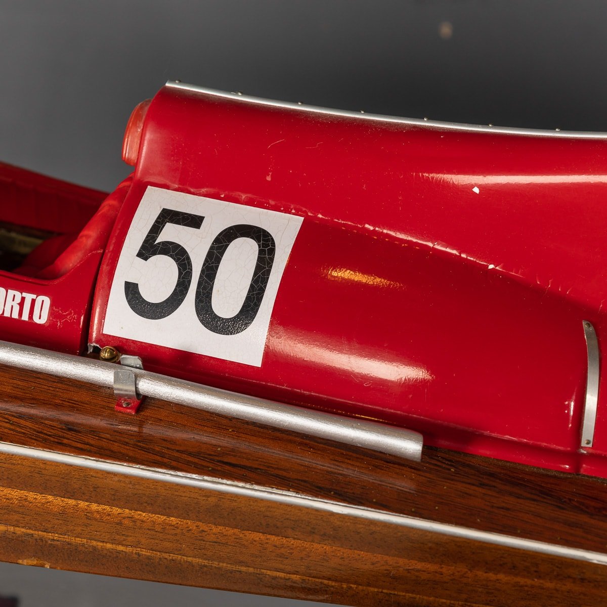 STUNNING 20thC MODEL OF THE FERRARI 'ARNO XI' HYDROPLANE c.1990 — Pushkin's