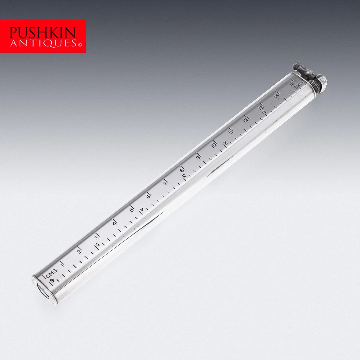 20thC NOVELTY "RULER LIGHTER" BY DUNHILL, MADE IN ENGLAND — Pushkin's