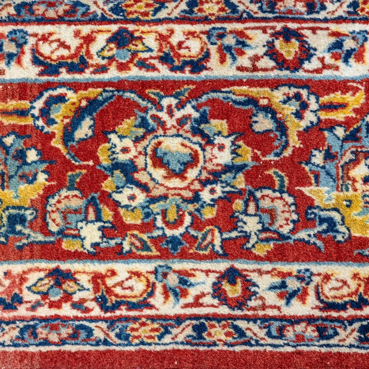 ANTIQUE 20thC RARE HANDMADE PERSIAN NAJAFABAD RUG c.1910 — Pushkin's