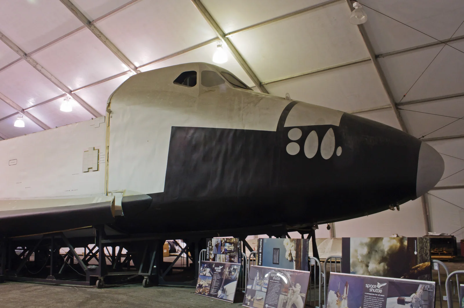 Downey's space shuttle goes back in storage — The Downey Patriot