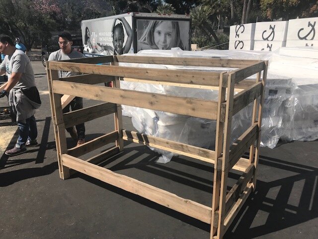 Warren High students build 100 bunk beds for wildfire victims — The ...