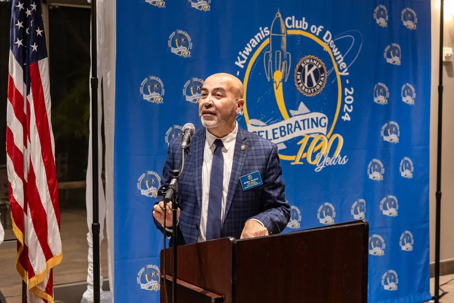 Downey Kiwanis unveils new logo for 100th anniversary — The Downey Patriot