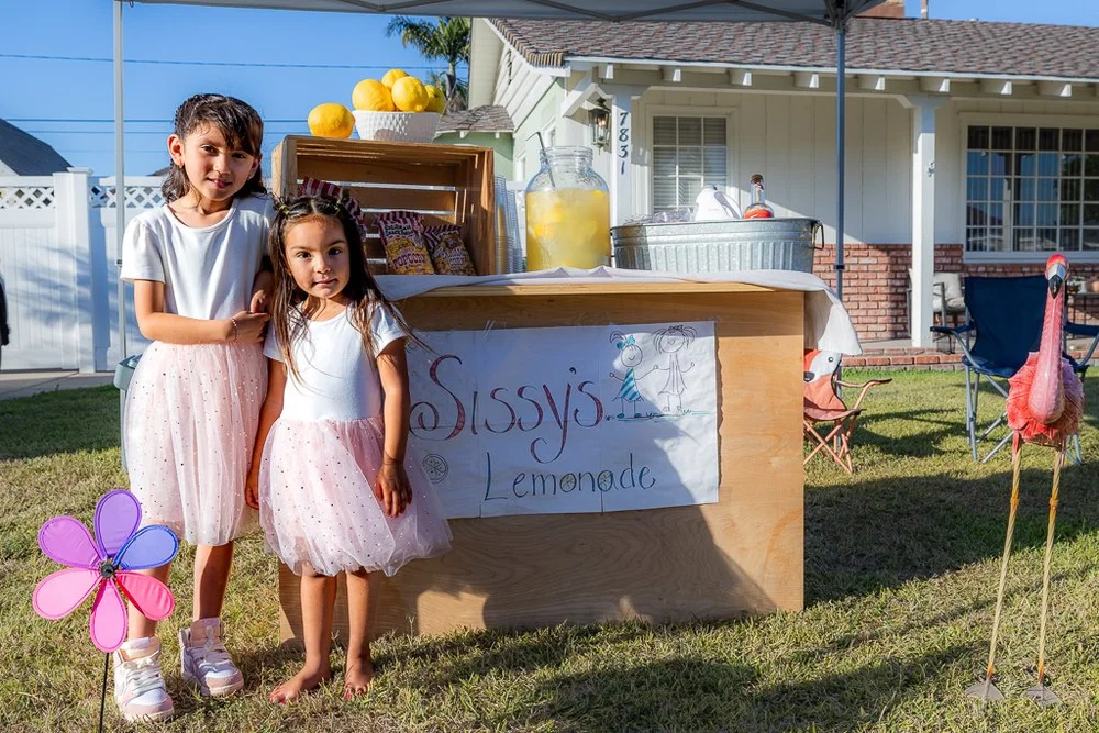 Lemonade stand is summer tradition for two young girls — The Downey Patriot
