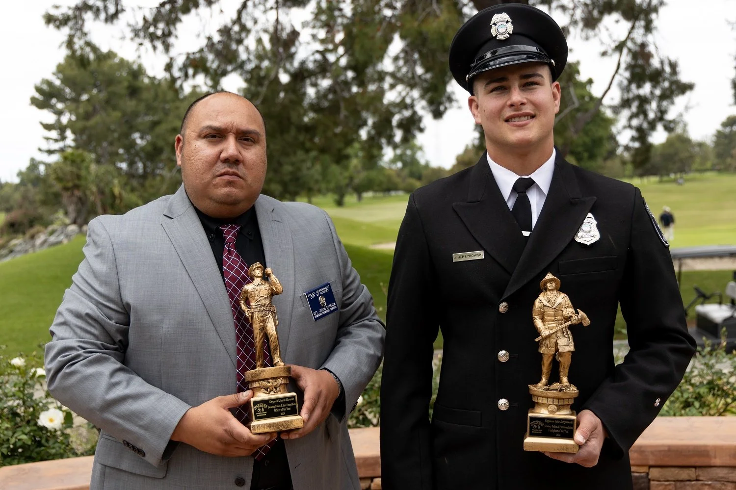 Jason Estrada, Jake Jerzykowski named Downey police officer ...