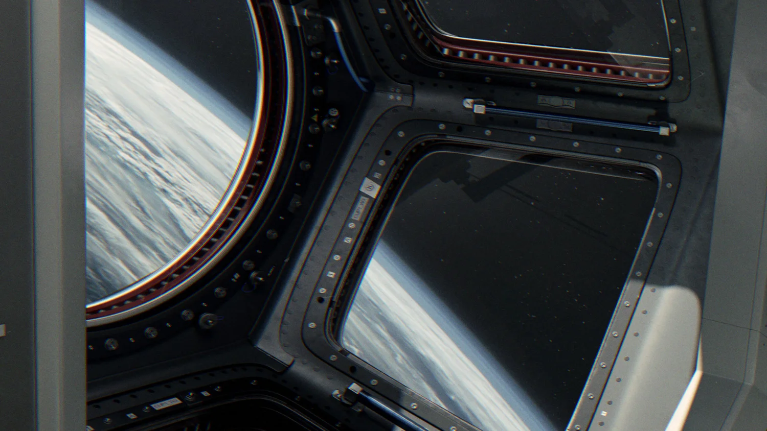 Square Space Station Window